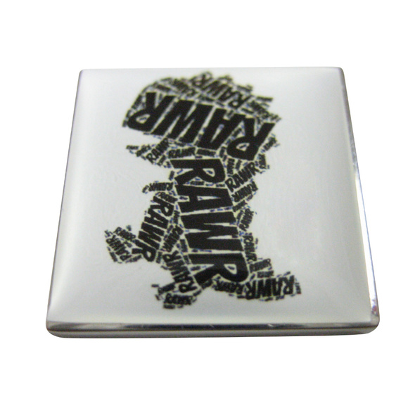 Kiola Designs | Other | Square Fun T Rex Dinosaur Magnet | Poshmark